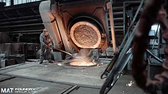 Melting and Pouring Video | MAT Foundry